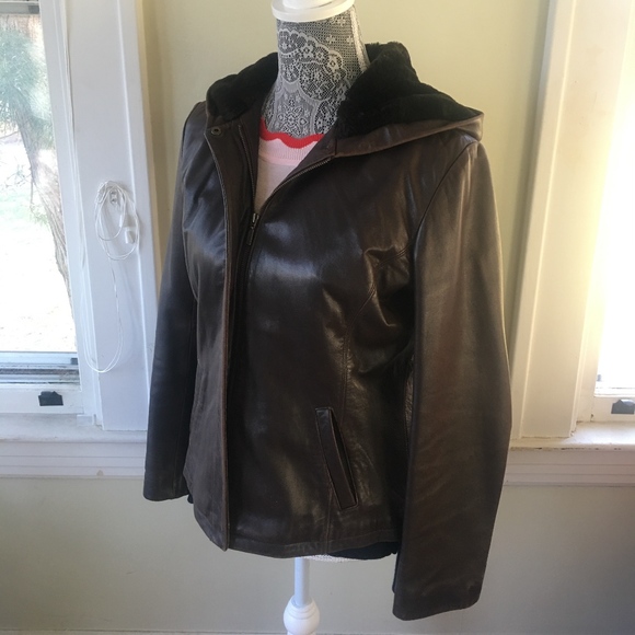 Ann Taylor | Jackets & Coats | Vintage Ann Taylor Leather Jacket | Poshmark
